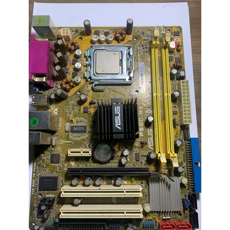 Kit Placa M E Asus Processador Intel Pentium D Ghz Lga Shopee Brasil