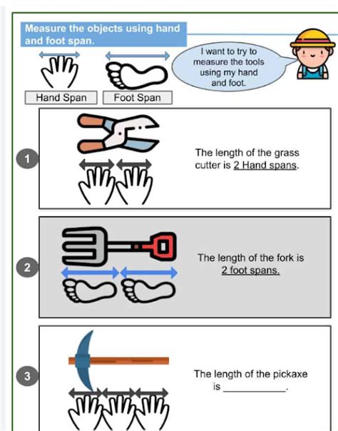 🐌🐛🐞non Standard Units For Measuring Length🐌🐛🐞