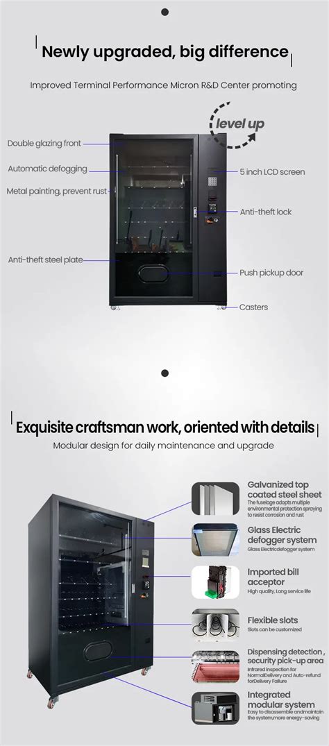 Keypad Age Verification Vending Machine For Germany