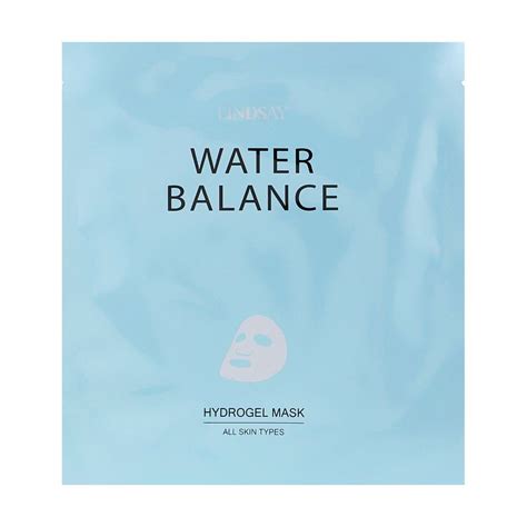 Гидрогелевая маска для лица Lindsay Water Balance Hydrogel Mask для ...