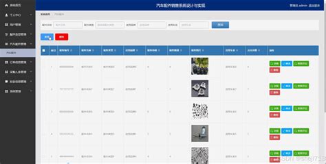 附开题 Flask框架的汽车配件销售系统设计与实现k17m8（python源码） Csdn博客
