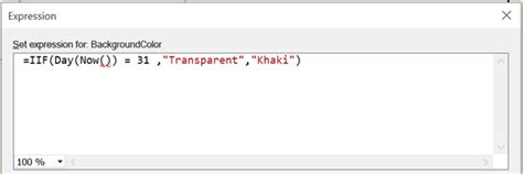 Using Transparent Option In SSRS And Prevent The Not A Valid BackgroundColor Error System