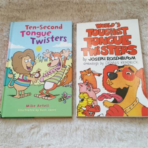 Other New Set Of 2 Tongue Twisters Books Poshmark