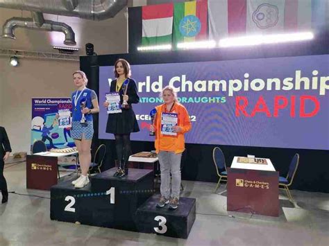 Jitse Slump En Darya Tkachenko Wereldkampioen Rapiddammen 2022