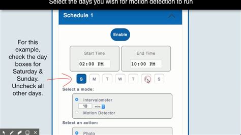 blink how to schedule motion detection with blink for gopro cameras