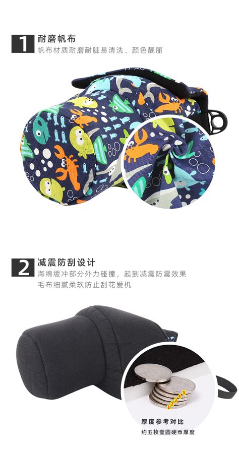 佳能200d二代100d相机包可爱卡通1300d1500d保护套便携单肩包虎窝淘