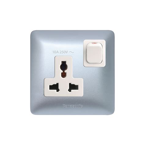 Panasonic International Socket 10a Aqua Electrical