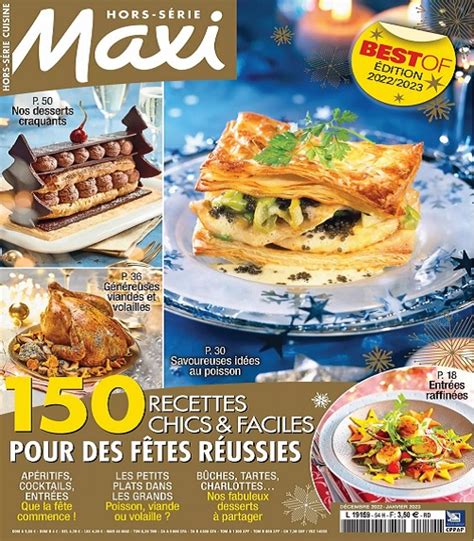 Maxi Hors Série Cuisine N57 Décembre 2022 Janvier 2023 Télécharger