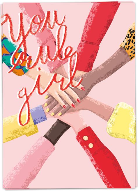 You Rule Girl Kaart Blanche