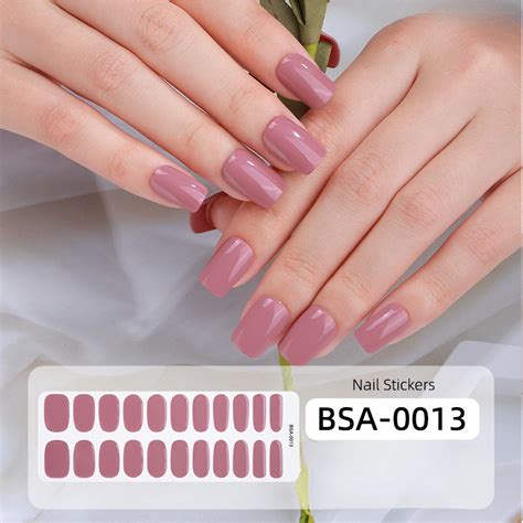 Semicured Uv Gel Nail Sticker Kit Napretty