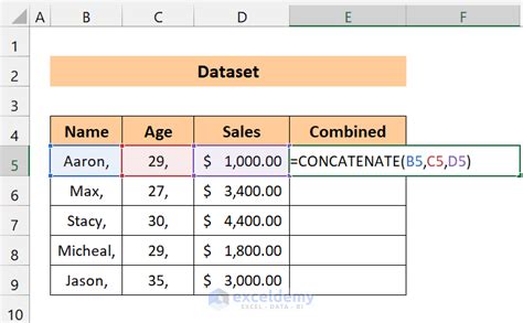 how to convert multiple columns into a single row in excel 2 methods