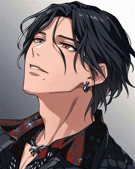 Cool Anime Guys Handsome Anime Guys Anime Curly Hair Anime Guy Long