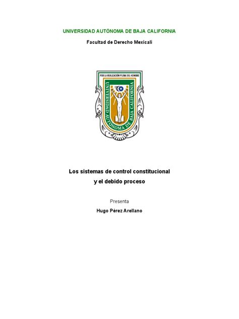 Control De La Constitucionalidad Pdf Juez Constitución