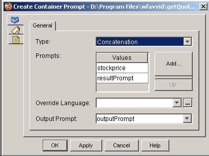 Create Container Prompt Step Contact Center Express Cisco DevNet