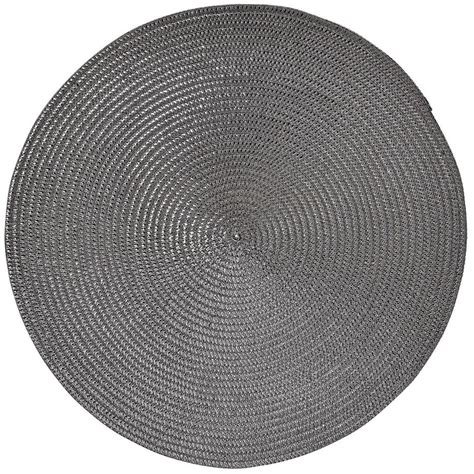 Matches21 Home And Hobby Platzset Tischset Glam Silber Tischunterlage Als