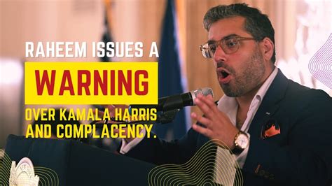 Raheem Kassam Warns Of Complacency Over Kamala In New York Speech