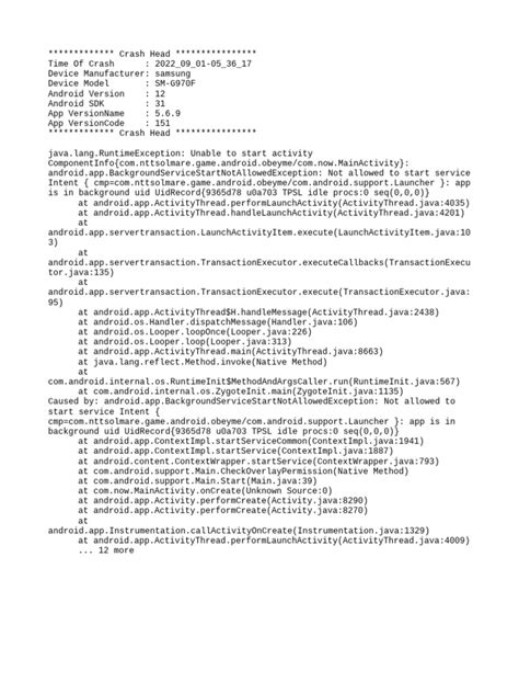 Modmenucrash20220901 053617 Pdf Android Operating System
