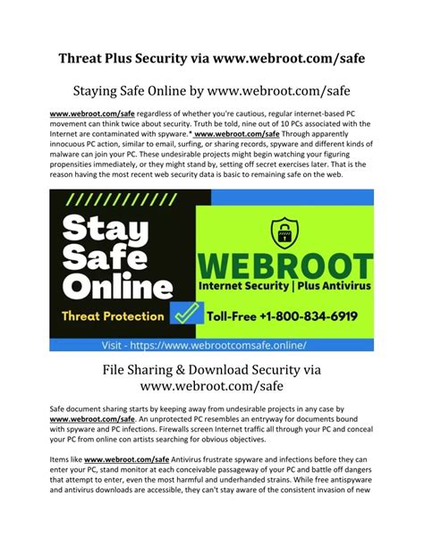 PPT Threat Plus Security Webrootcomsafe Converted PowerPoint Presentation ID 10932007