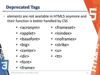 Basic Html Structure PPTX Web Development Internet