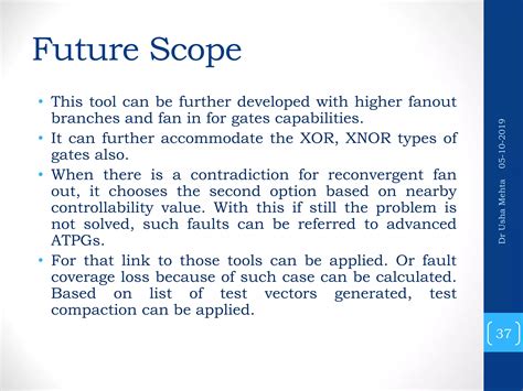 Deterministic Test Pattern Generation D Algorithm Of ATPG Testing