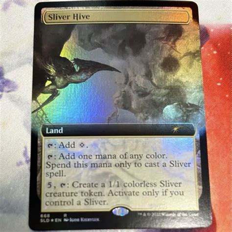 英語拡張foil《スリヴァーの巣sliver Hive》 Sld ボーダーレス メルカリ