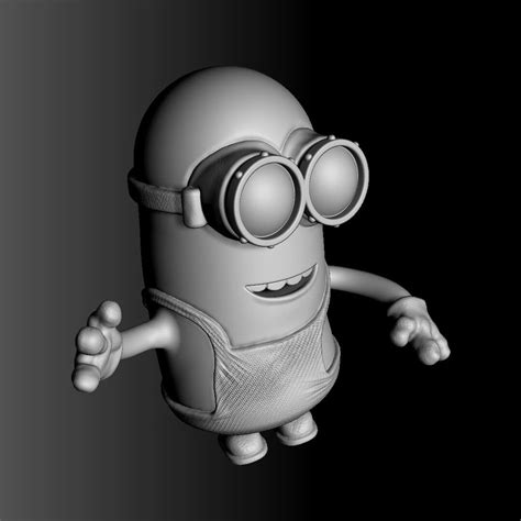 Minion 3d Model By Naeem32