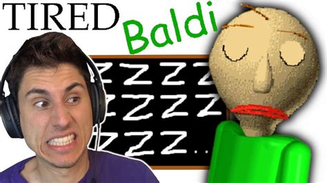 Baldi Is Tired Baldi S Basics Mod Youtube