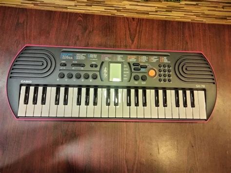 Pink And White Plastic Casio Electronic Sa 80 44 Keys Keyboard 1 4 Kg At Rs 4900 In Chennai