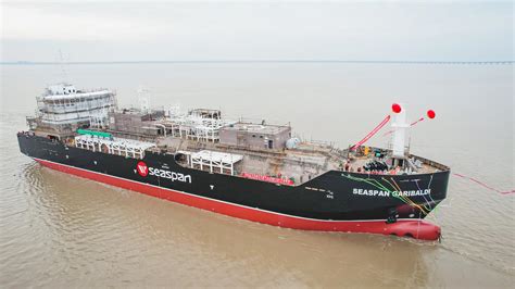 Seaspan Launches The First Of Three Lng Bunkering Vessels Industrial News
