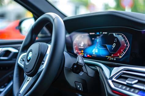 Car Cluster In Auto Industry Showing Over The Air Update For Enhanced