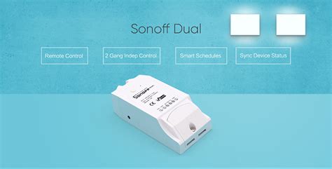 Sonoff Dual WiFi Smart Falcon