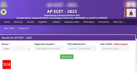 AP ECET Results Declared On Cets Apsche Ap Gov In Download Rank Card Here Times Of India
