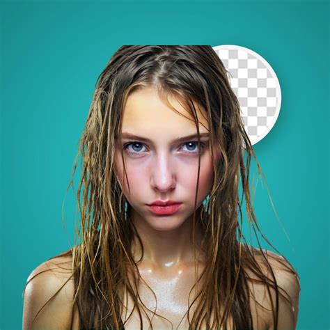 Portrait Of A Norwegian Girl Premium Ai Generated Psd