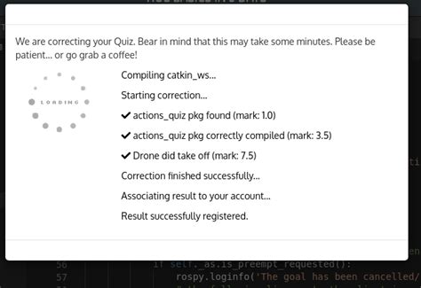 Actionsquiz Cannot Be Evaluated By The System Ros Basics In 5 Days