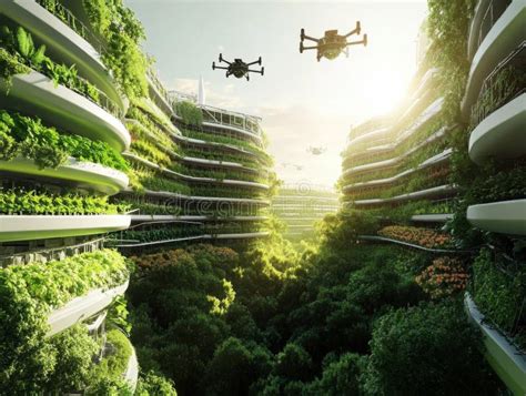 Exploring Vertical Farms A Drone S Eye View Of Future Urban