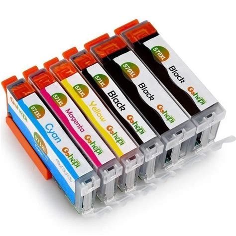 Cartouches Dencre Canon Pgi 570 Xl Cli 571 Xl Compatible Pixma Mg6853