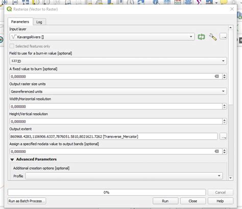 Rasterize In Qgis 316 Rqgis
