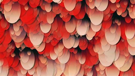 3d Rendering Of An Array Of Ellipses Ellipses Of Different Sizes In