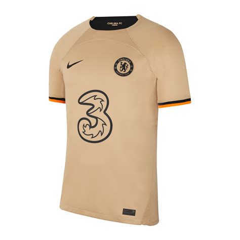 Nike FC Chelsea London Trikot UCL 2022 2023 Beige F253 Jersey Replica
