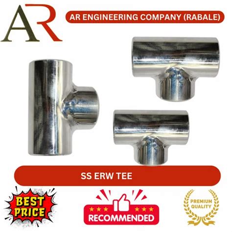 Stainless Steel Erw Tee Sch 20 1 Inch At ₹ 180piece In Navi Mumbai