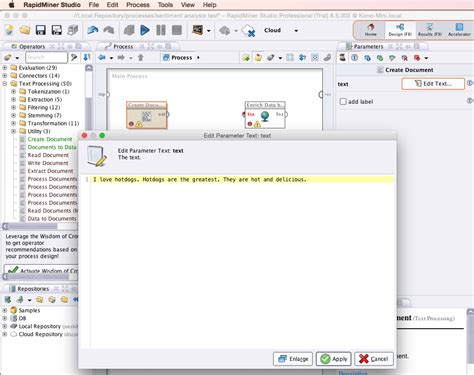 Using Rapidminer For Sentiment Analysis Twinword