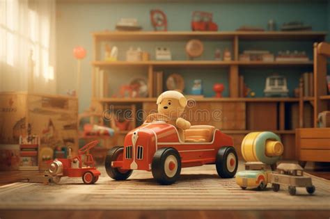 Nostalgic Scene Featuring Classic And Iconic Generative Ai Stock