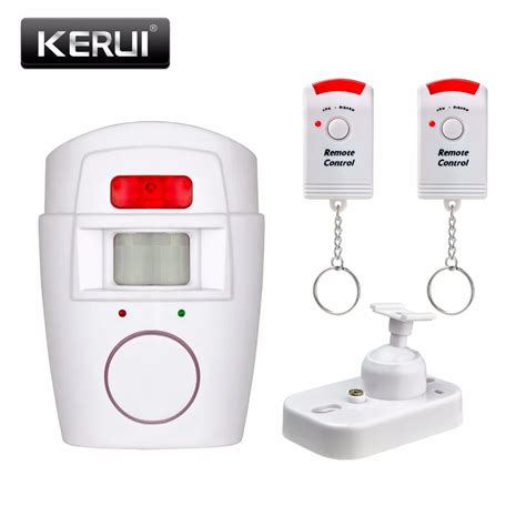 home security pir mp alert infrared sensor anti theft motion detector