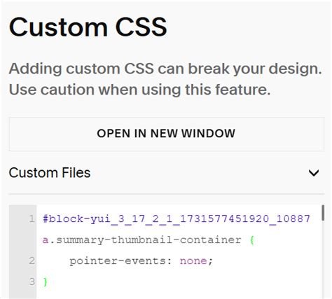 Share Summary Block Disable Click Blocks Squarespace Forum