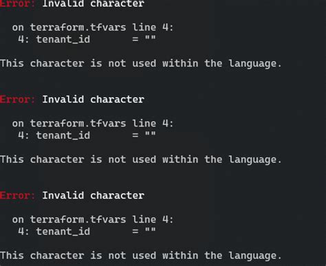 Panic Runtime Error Index Out Of Range Terraform Crashes · Issue