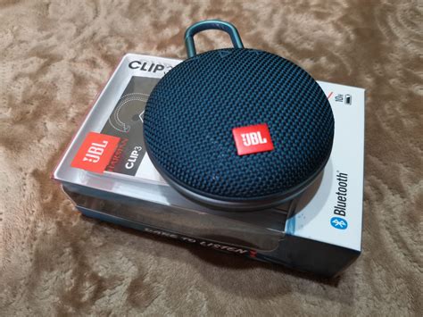 Колонка JBL Clip 3 blue — купить в интернет-магазине ОНЛАЙН ТРЕЙД.РУ