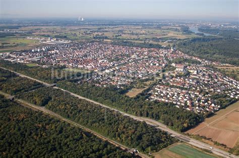 Luftbild Ketsch Ortsansicht In Ketsch Im Bundesland Baden Württemberg