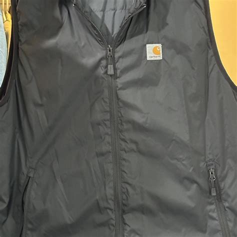 Black Carhartt Vest Depop