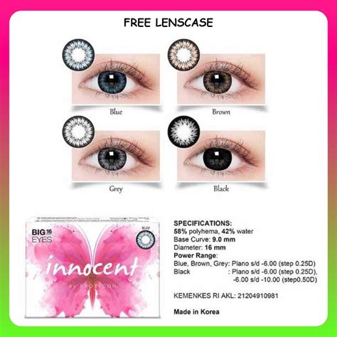 Jual SOFTLENS X2 INNOCENT NORMAL Shopee Indonesia