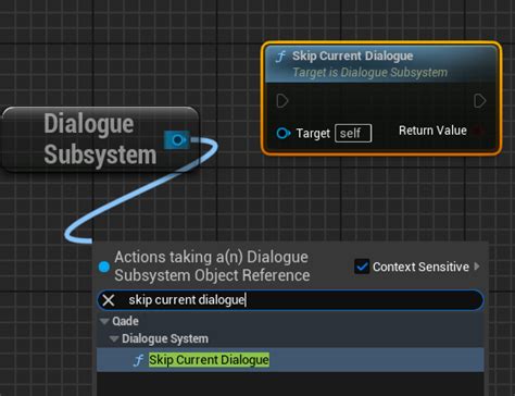dialogue subsystem qade
